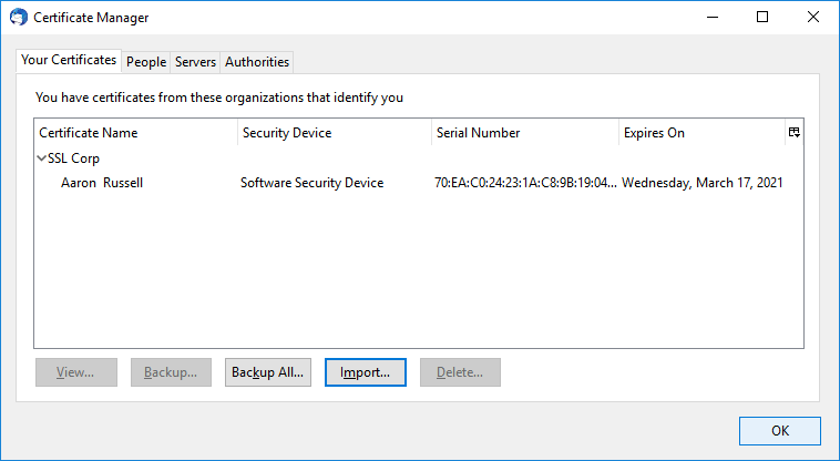 Installing an S/MIME Certificate and Sending Secure Email in Mozilla Thunderbird on Windows 10 ...