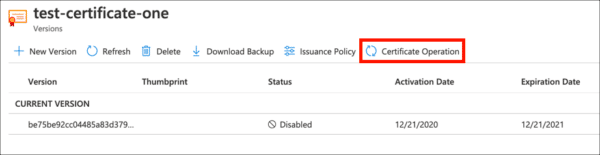 Generate a CSR and Install a Certificate in Microsoft Azure Key Vault ...