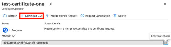 Generate a CSR and Install a Certificate in Microsoft Azure Key Vault ...
