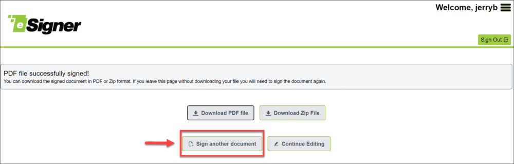 How to Apply Multiple Digital Signatures on a Document using eSigner ...