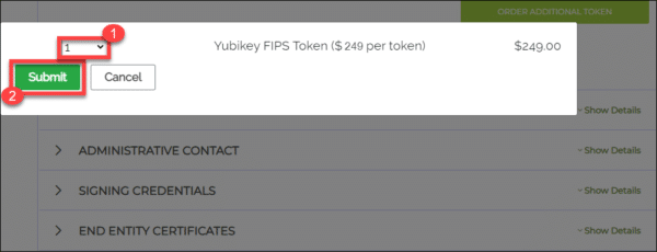 How to Add YubiKeys to your Certificate Order - SSL.com